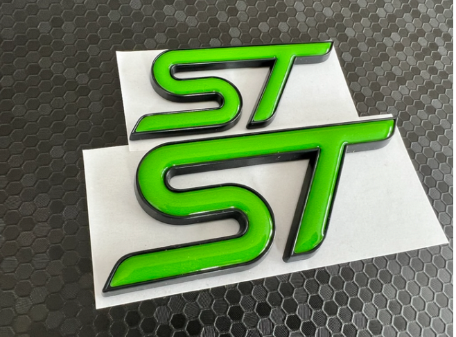 ST Replacement Black Badge with Insert – Garys Garage