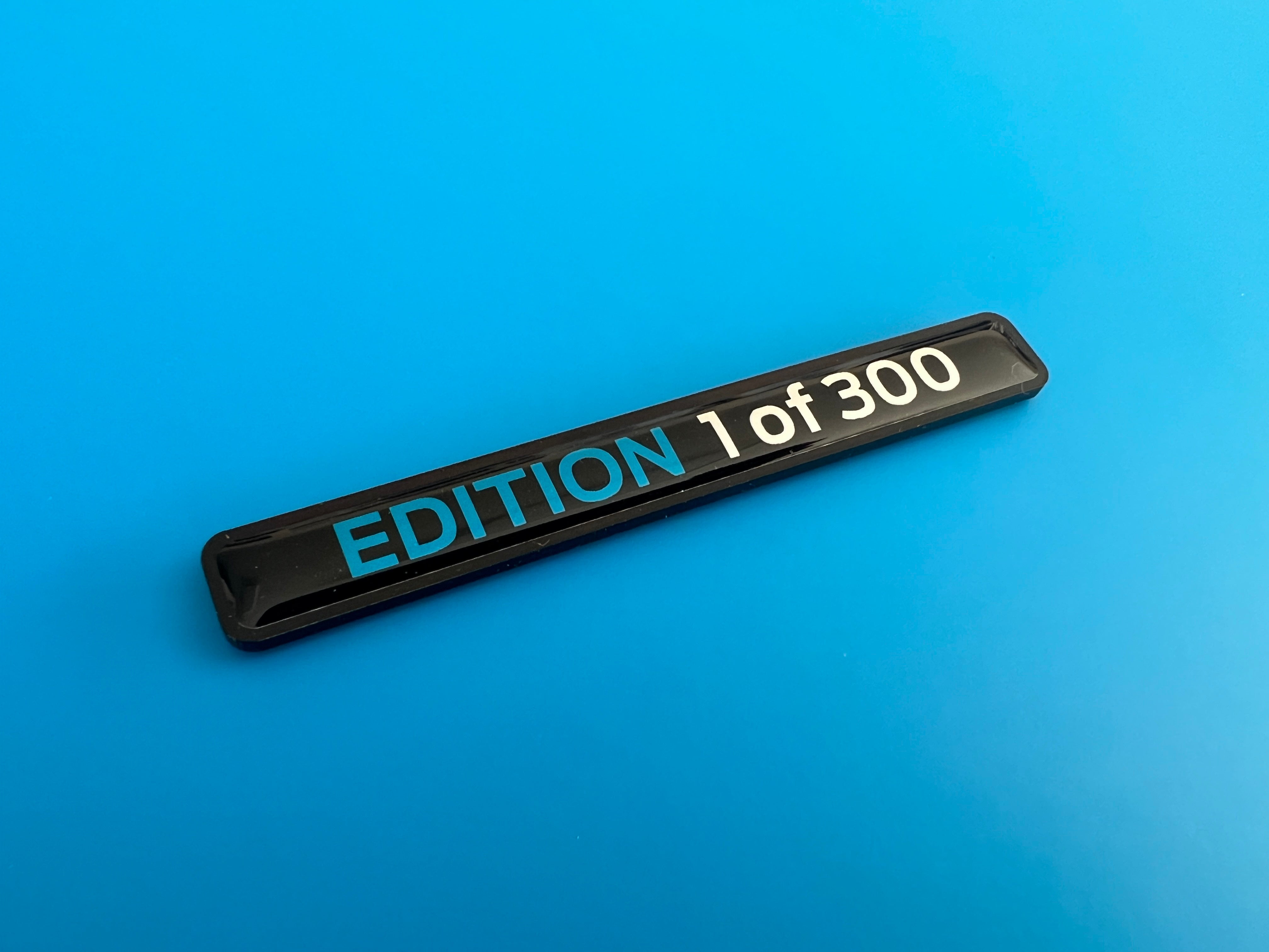 1 of 300 Edition Badges – Garys Garage