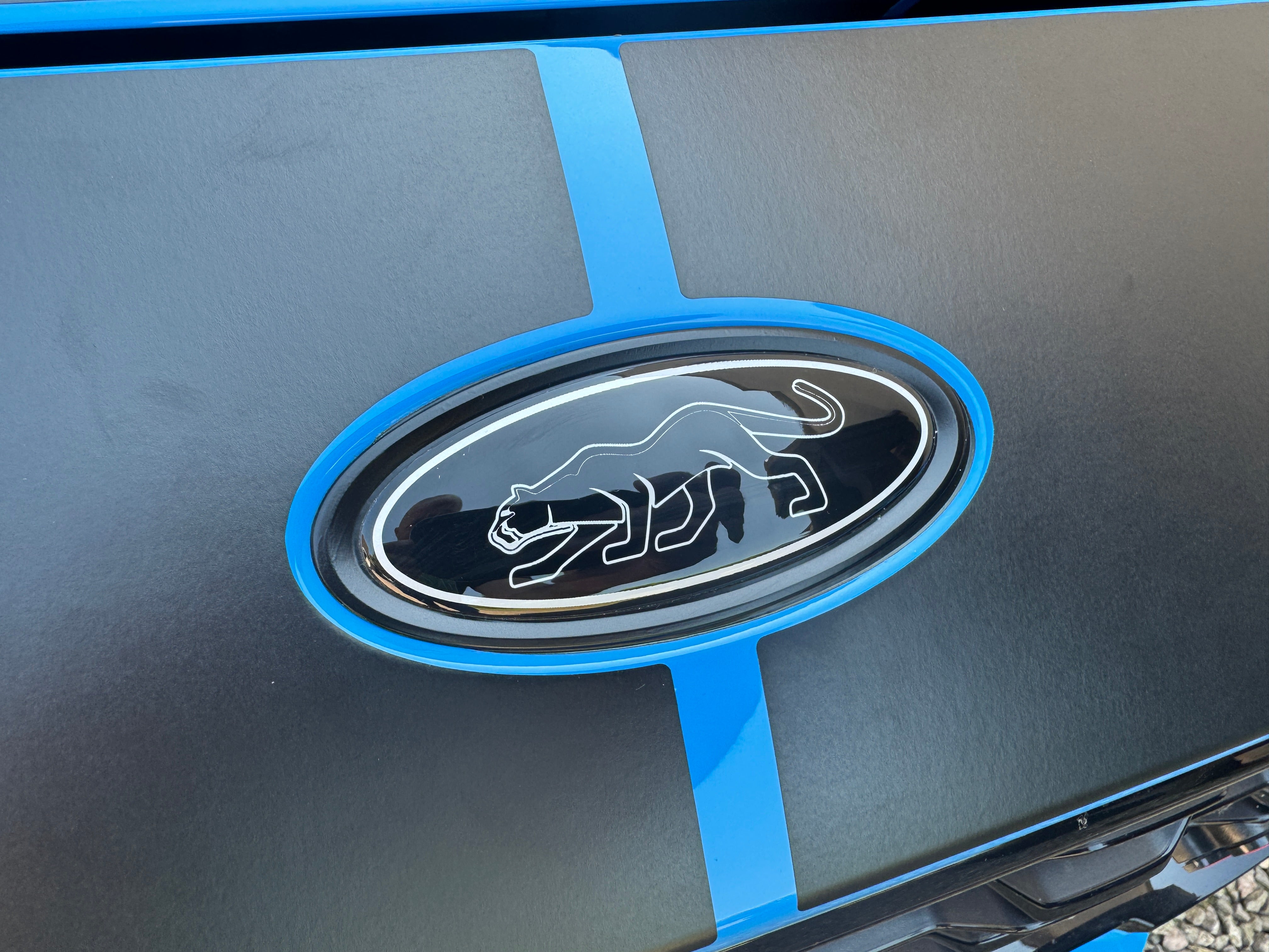 Puma 2020- Gel Badge Overlays - Puma Cat Logo - Outline – Garys Garage